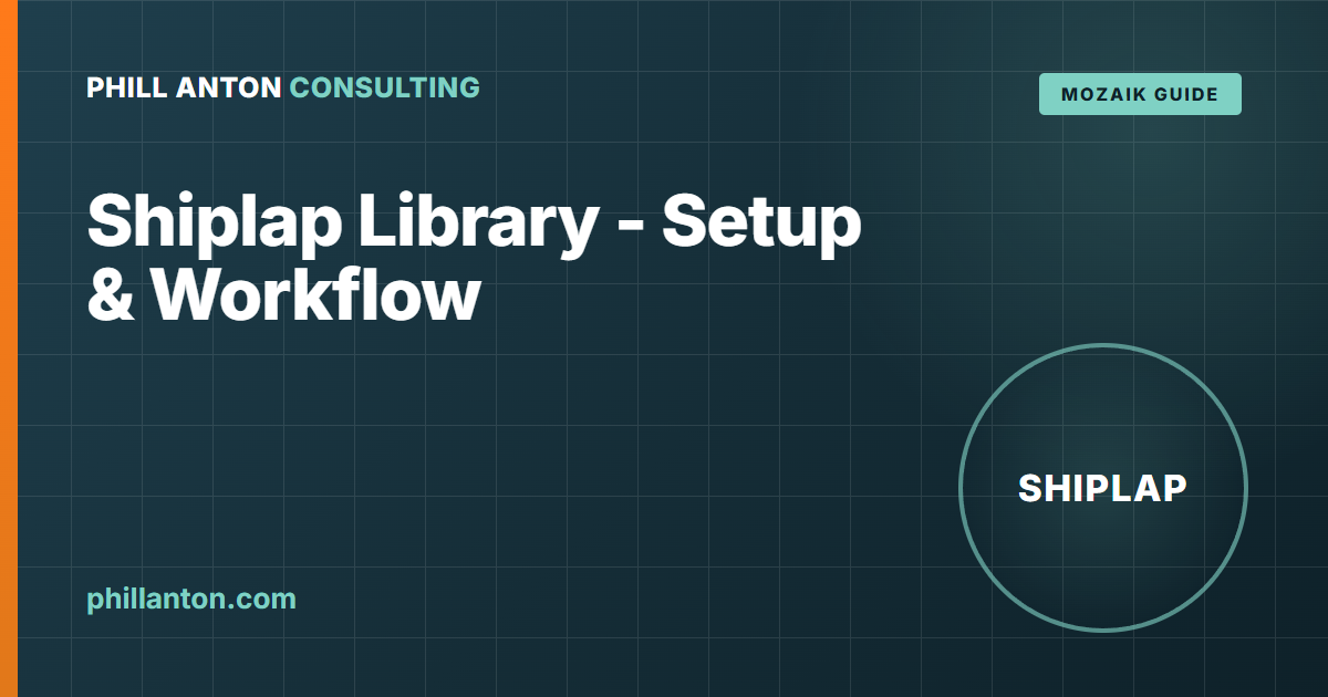 How to Set Up and Use the PAC Shiplap Panel Library in Mozaik – Phill ...